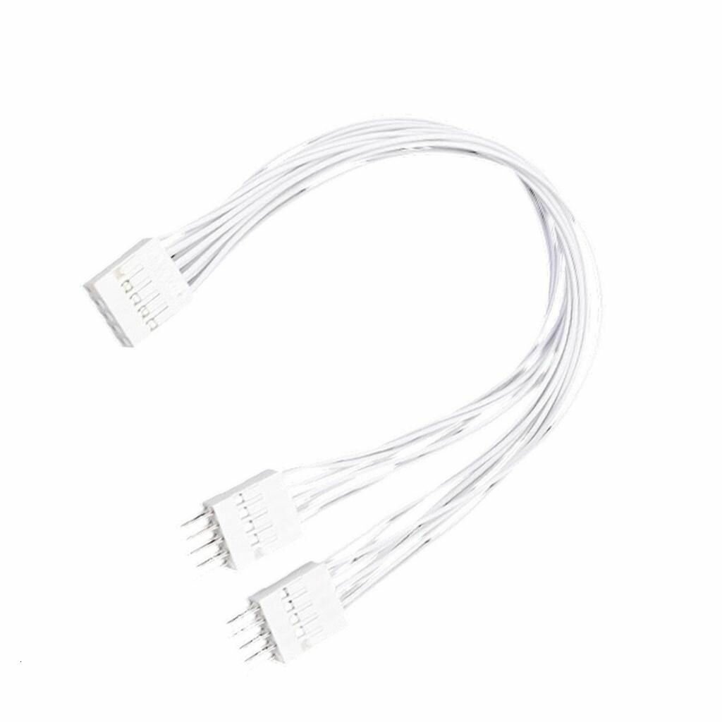 Кабель-разветвитель 9 Pin 1 Female To 2 Male для материнской платы, Белый