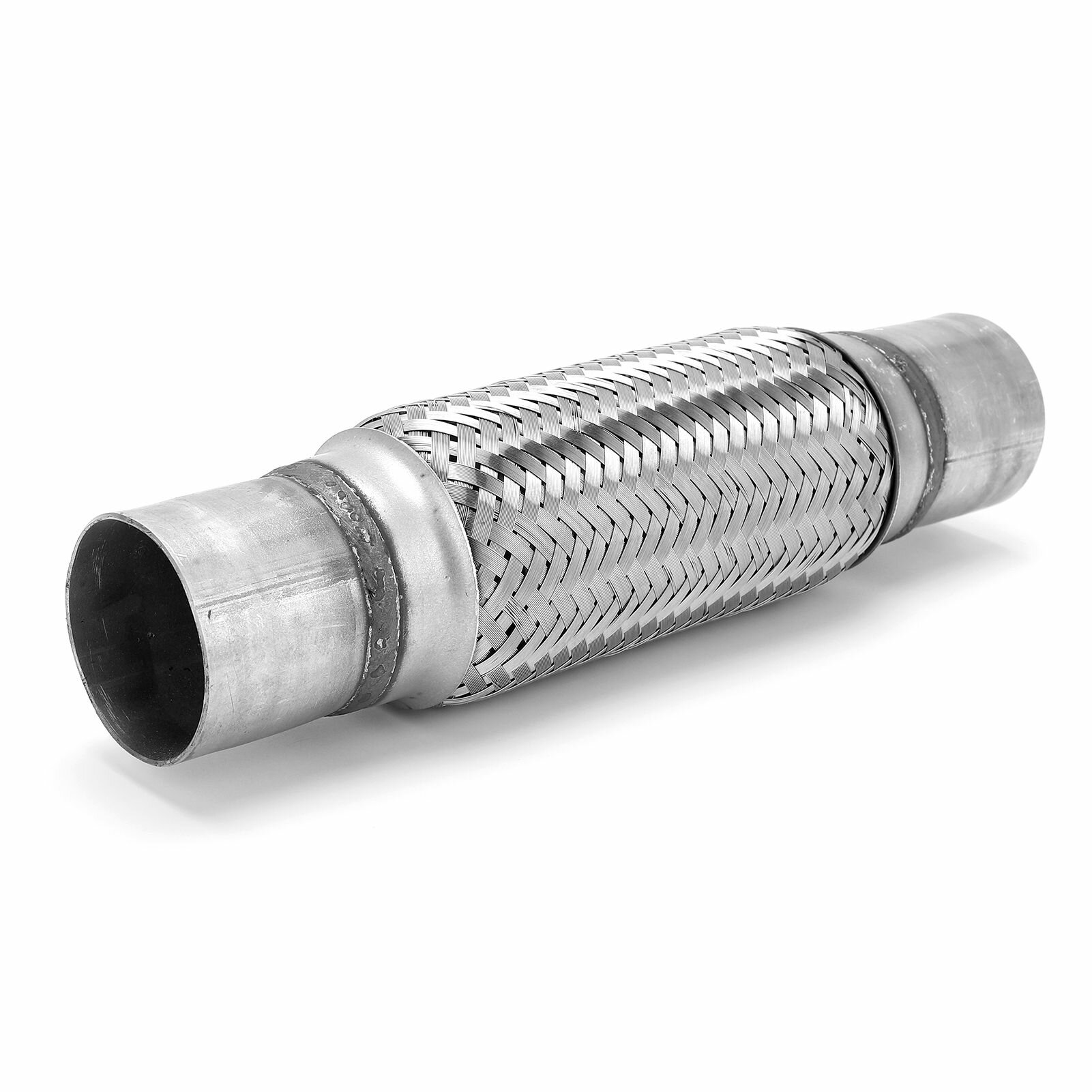 Гофрированная труба выхлопа 57x300мм нержавеющая
