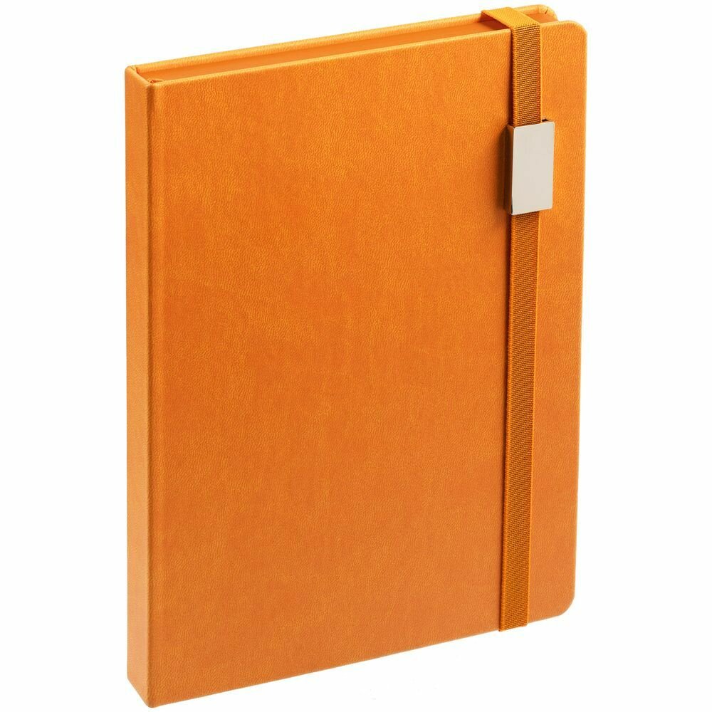 Ежедневник New Factor Metal, оранжевый, 15х20,8х2 см