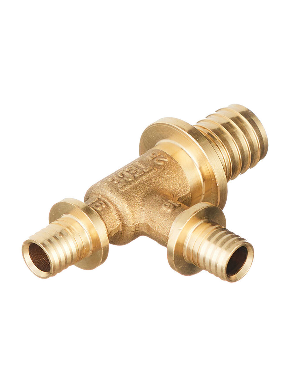 Тройник 25 х 16 х 16 мм редукционный латунный (760516)