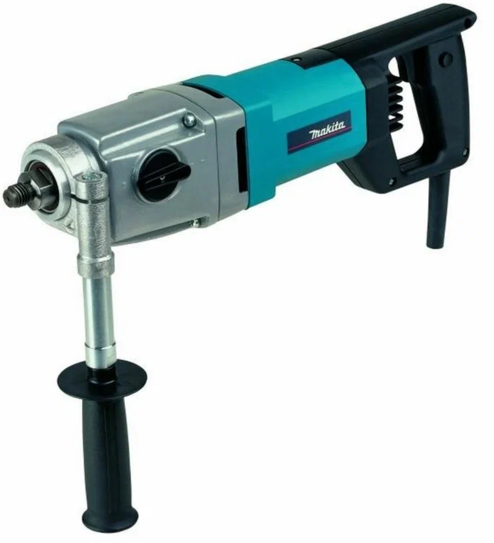 Дрель алмазного бурения Makita DBM 130, зеленый/черный, в кейсе