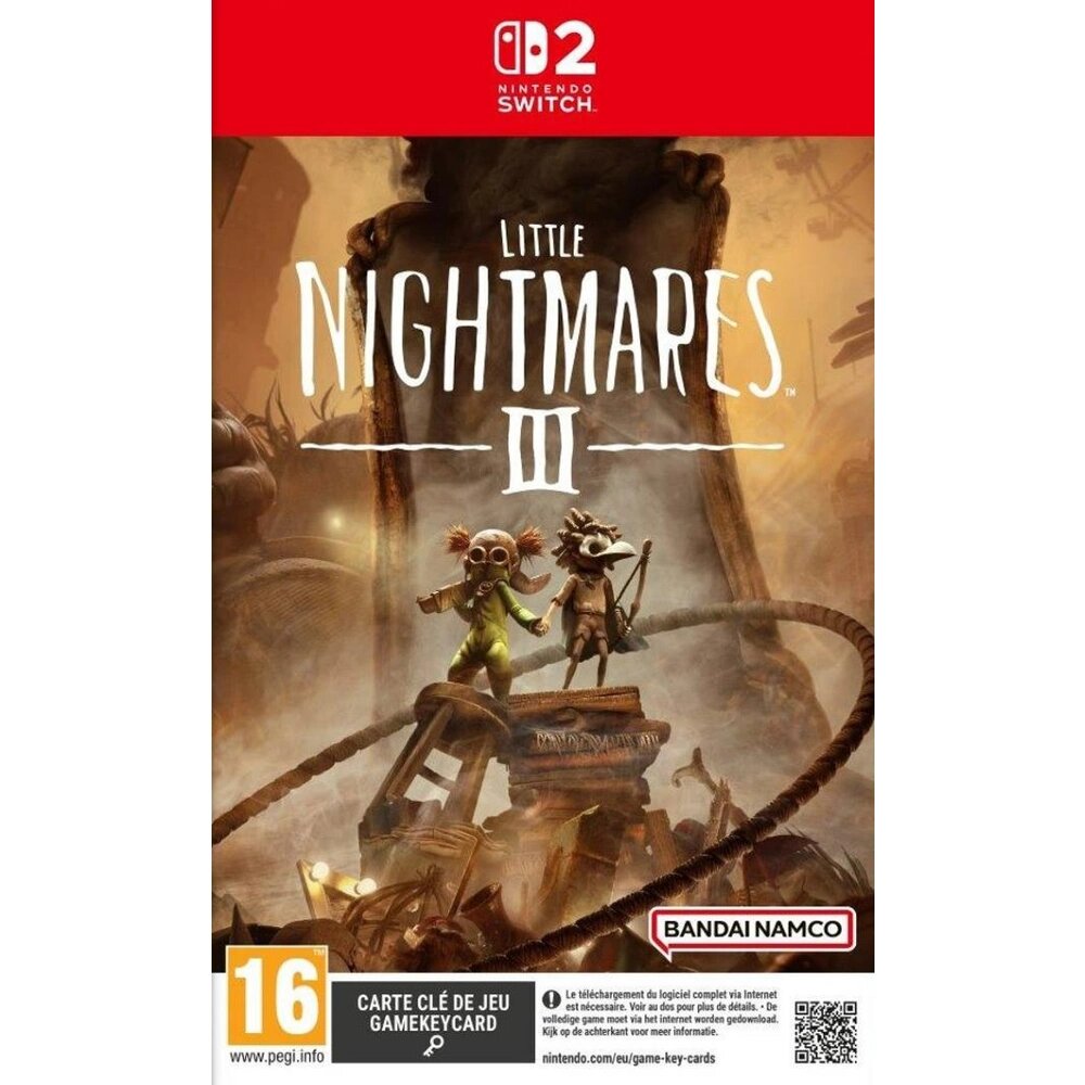 Игра Little Nightmares III (3) (Nintendo Switch 2, русские субтитры) Bandai Namco Картридж 16+