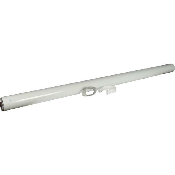 SCA-6010-002000 STOUT Элемент дымохода O60/100 труба коаксиальная 2000 мм п/м, уплотнения и хомут в комплекте (лого)