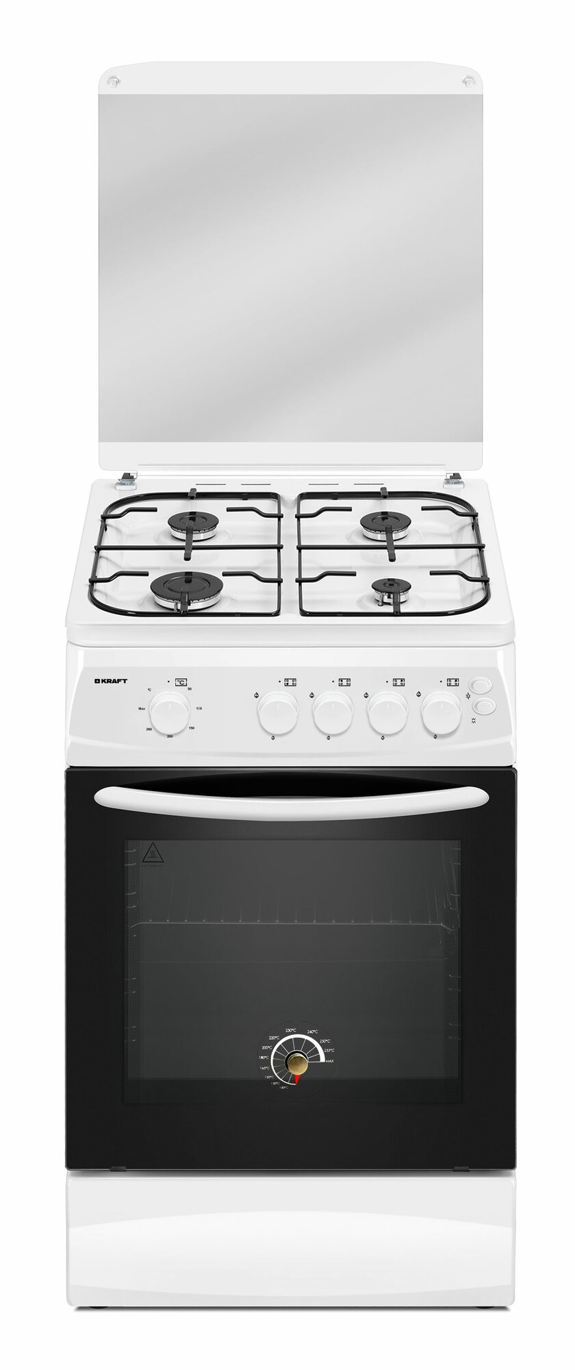 Газовая плита KRAFT KF-FSK5404AGWG