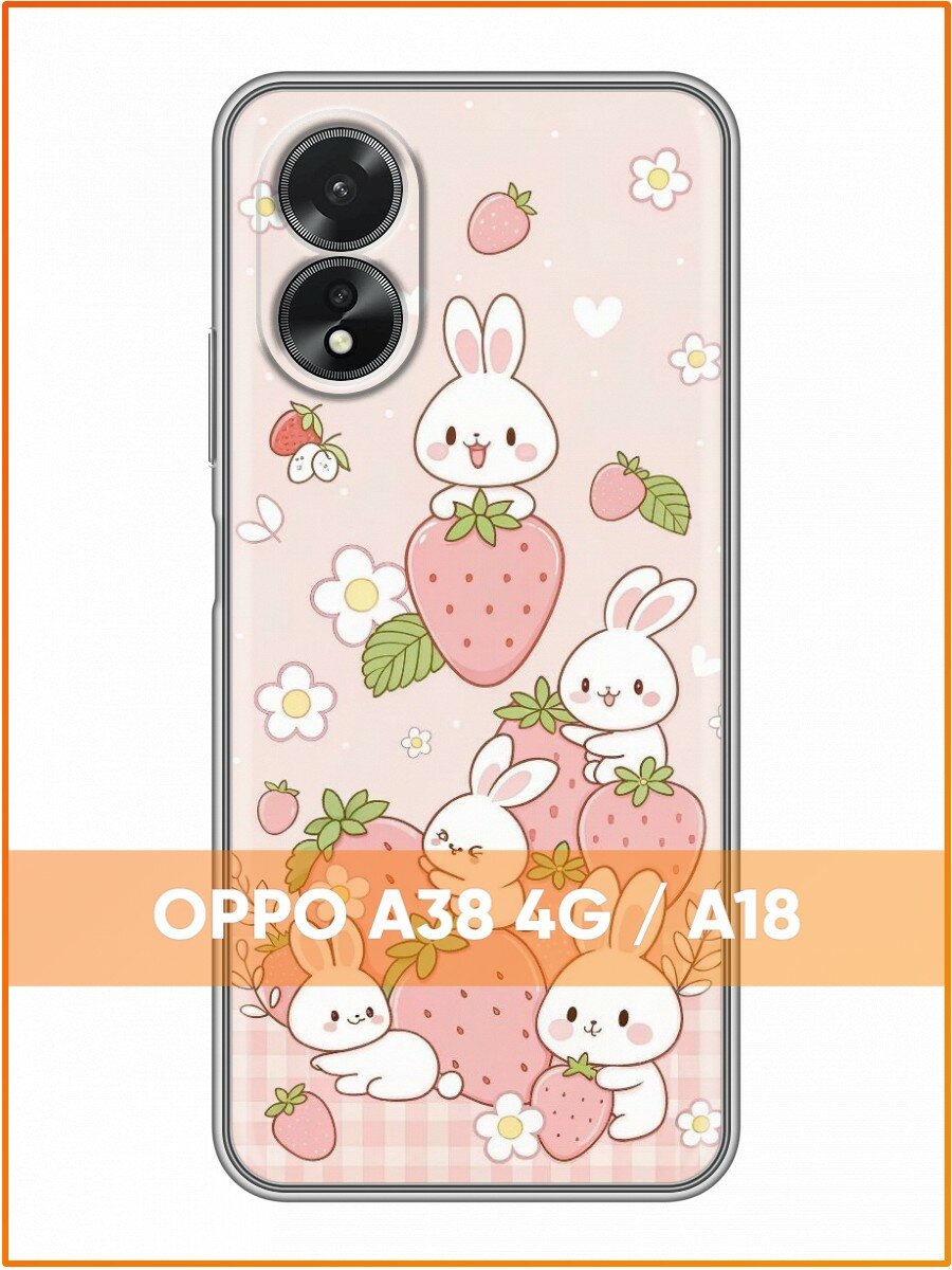 Чехол для Oppo A38, Oppo A18, Оппо А38, Оппо А18