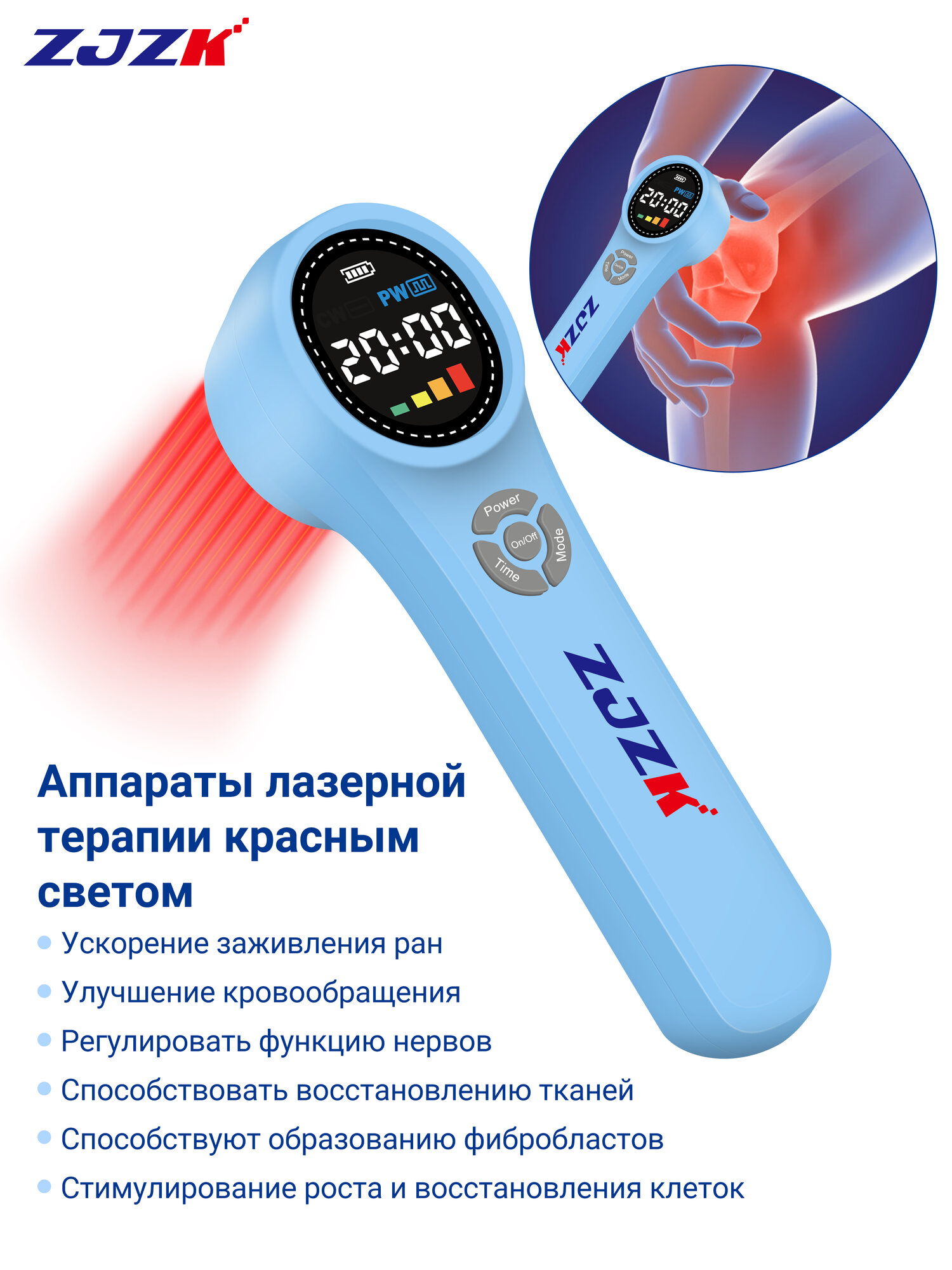 Неинвазивный портативный лазерный аппарат – клиника/дом, ЛЛТ терапия для людей и животных