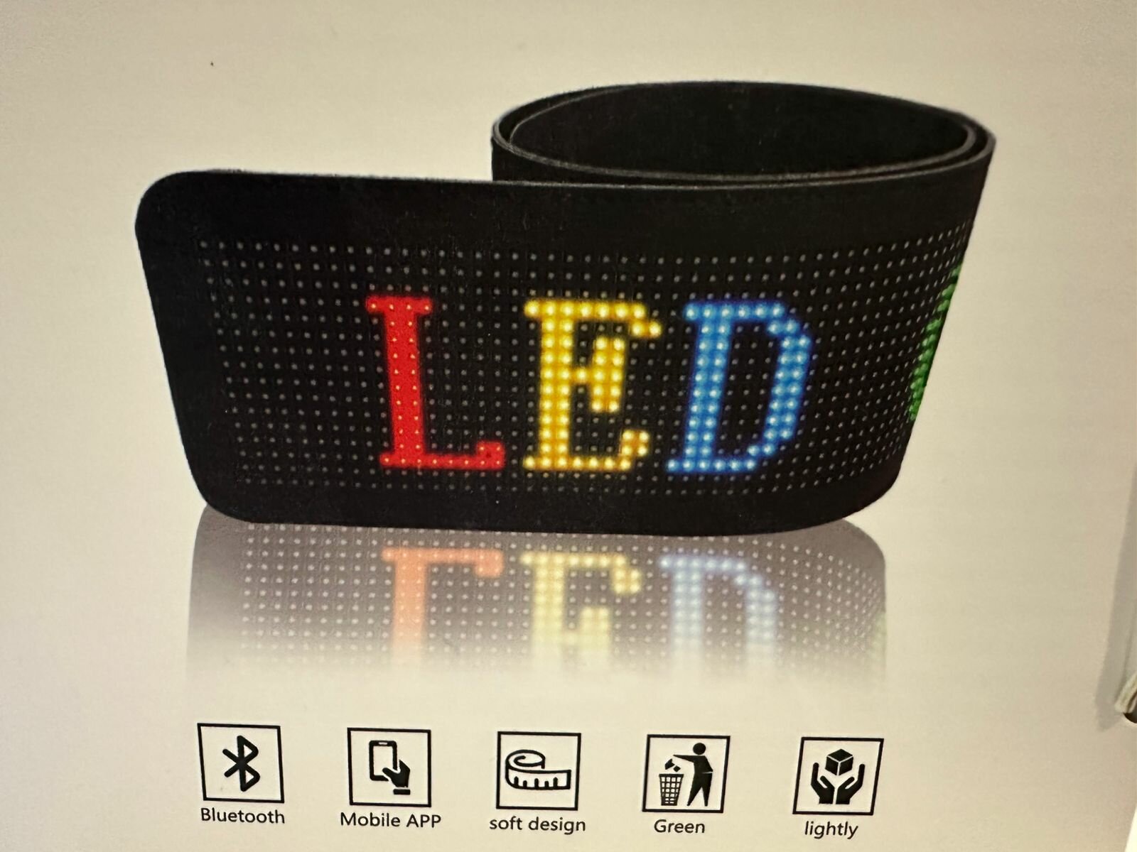 Автомобильный LED-экран SPOTLED "Car Screen", 65 мм x 130 мм, многоцветный, черный