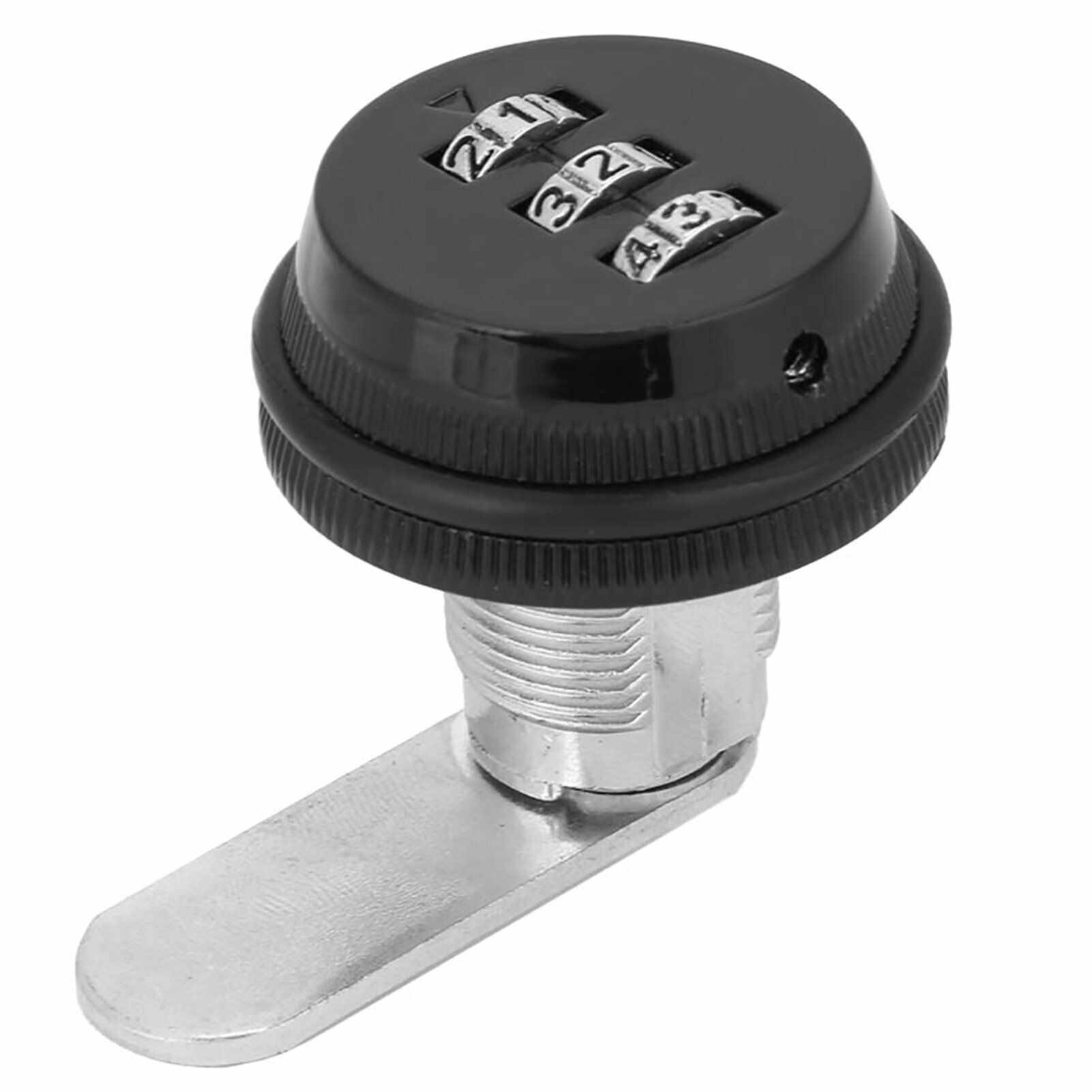 3-значный замок с кодовым замком, сейф для паролей из цинкового сплава, черный, безопасный трехзначный пароль для защиты