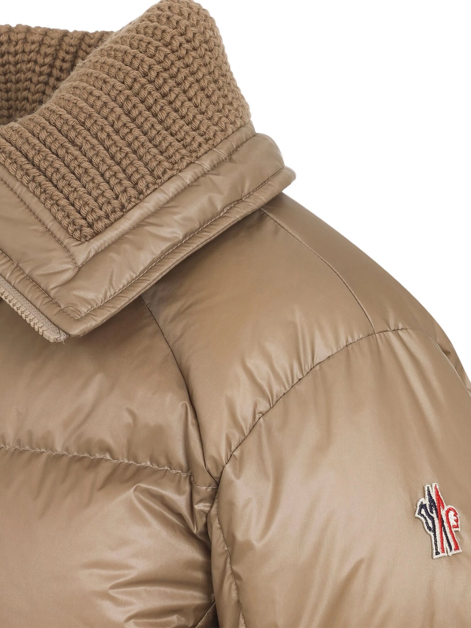 Куртка Moncler, размер 40, brown — фото 1