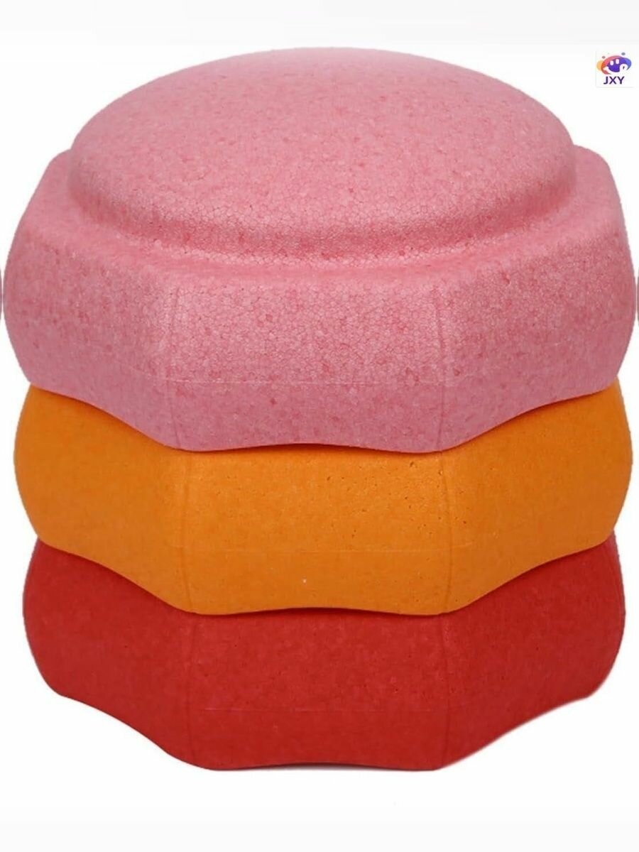 Балансир овочные камни для тренировки равновесия у детей, камни для переправы через реку, 3 штуки