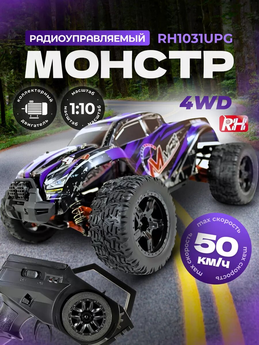 Радиоуправляемая машинка MMAX RH1031 UPG Blue