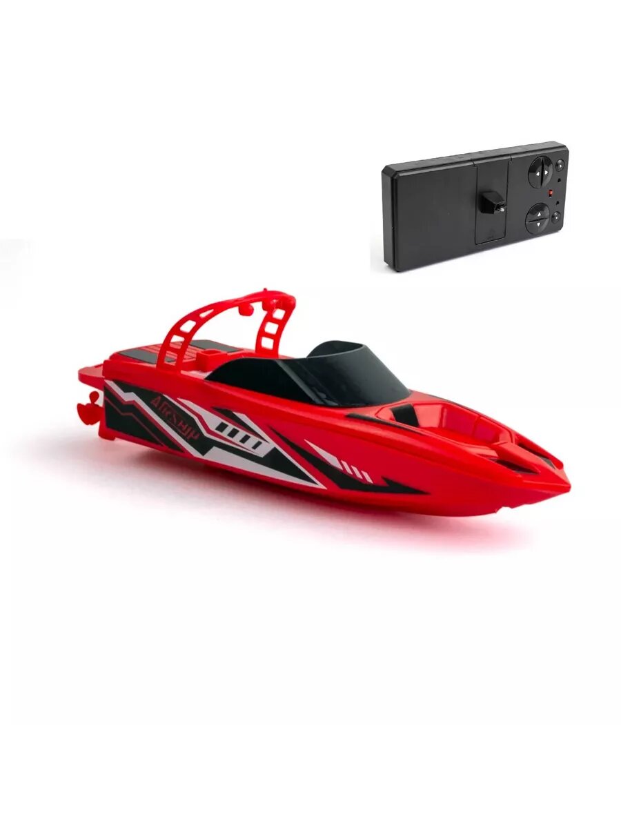 Радиоуправляемый мини катер 2.4G 3326M-RED