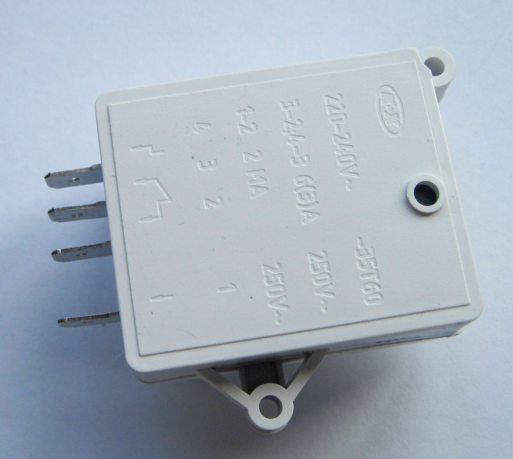 Таймер ТЭО-02 для холодильника Позис, Мир, Бирюса, Аристон, Индезит, Стинол