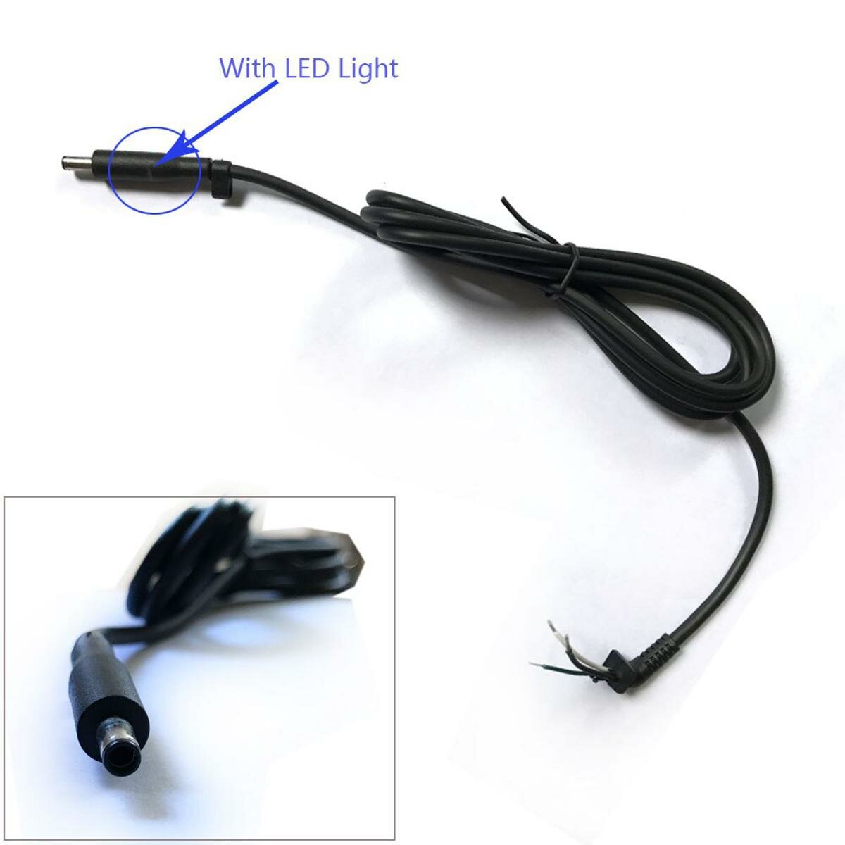 1 шт. 4,5*3,0 мм 4,5x3,0 мм со светодиодной подсветкой DC кабель питания для зарядки ноутбука Dell PS 15 9530 Precision