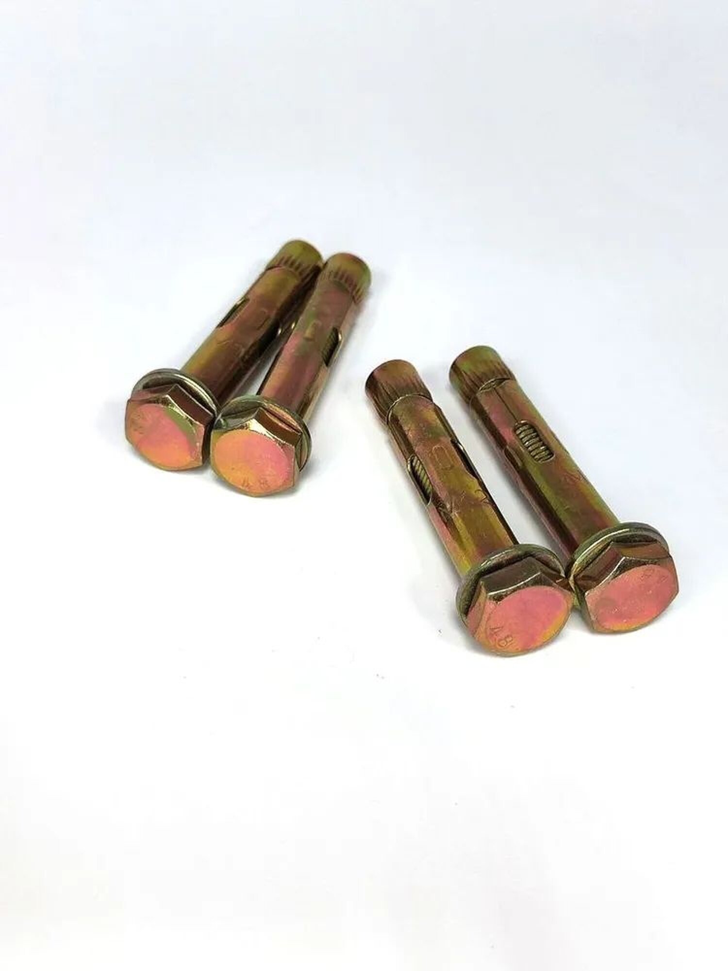 Анкер Шпунтик, распорный, с болтом, сталь, оцинкованное покрытие, 12х70 мм, 20 шт