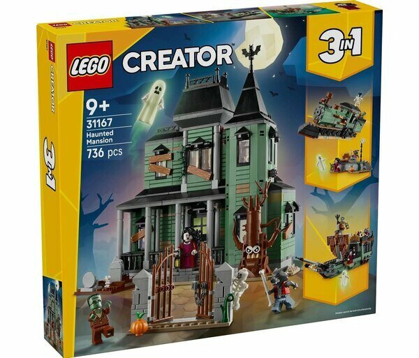 Конструктор LEGO Creator 31167 Особняк с Привидениями (Lego 31167)