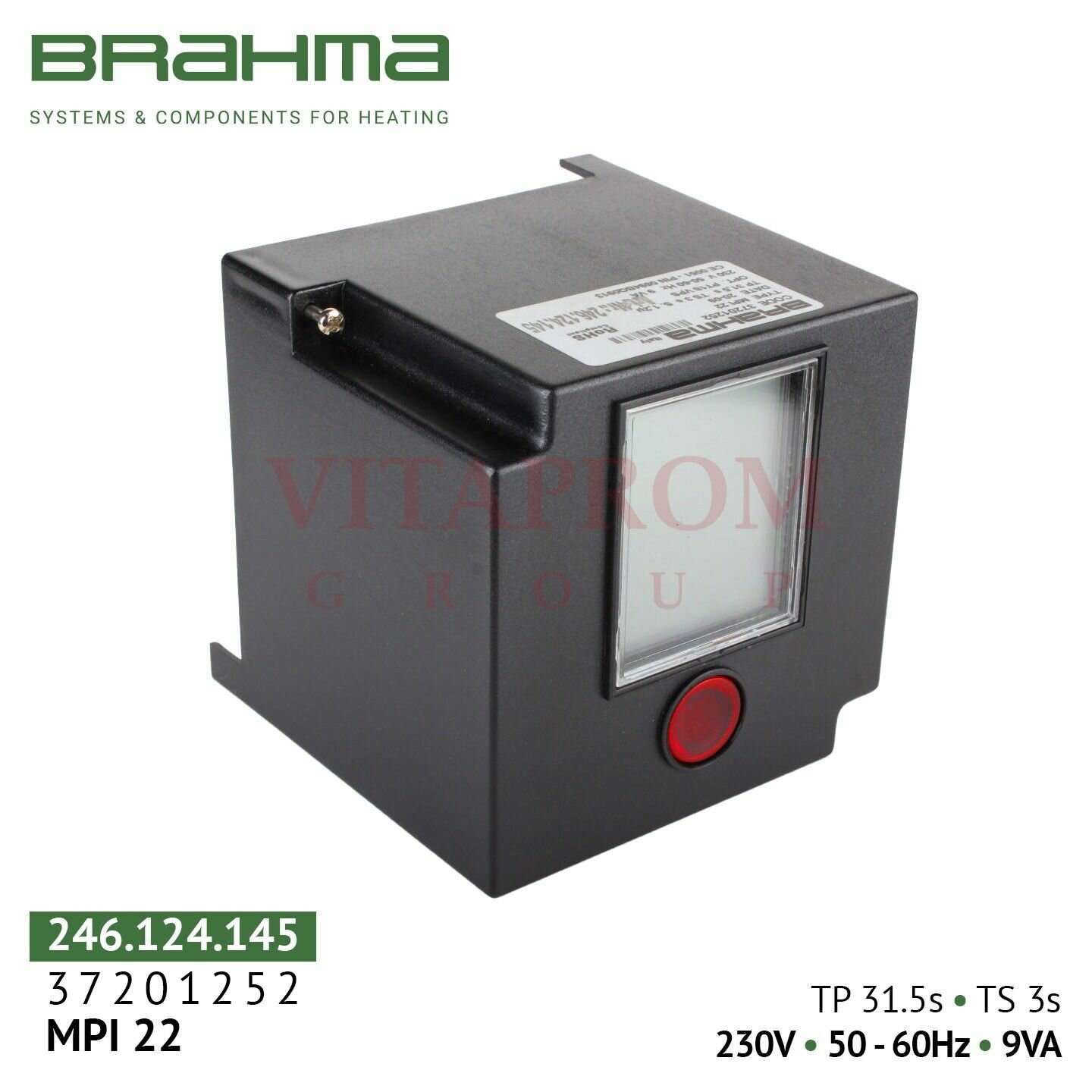 Блок управления горением Brahma MPI22, 37201252