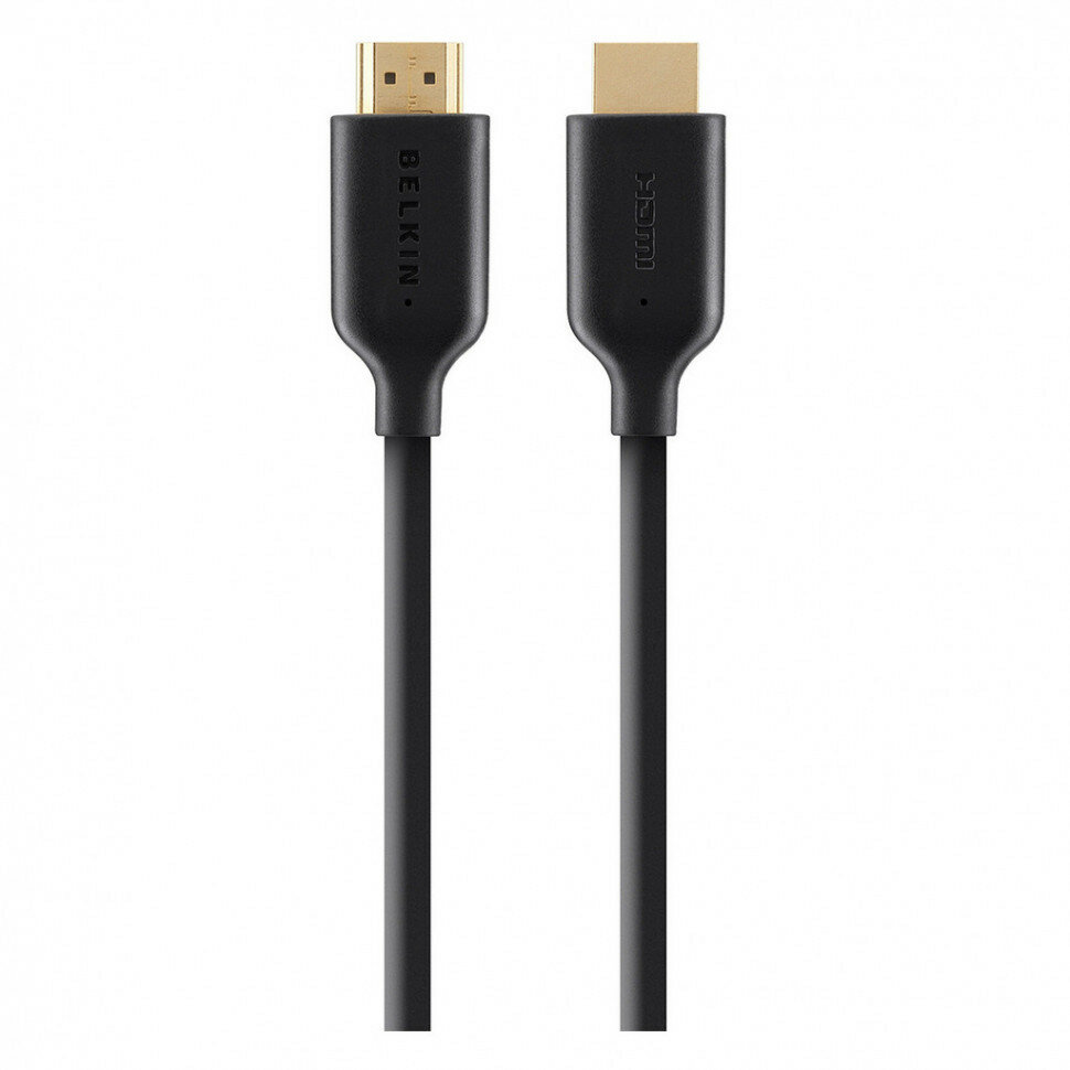 Кабель Belkin High Speed HDMI Ethernet 4K/Ultra HD 5 м (F3Y021BT5M) Black / Черный