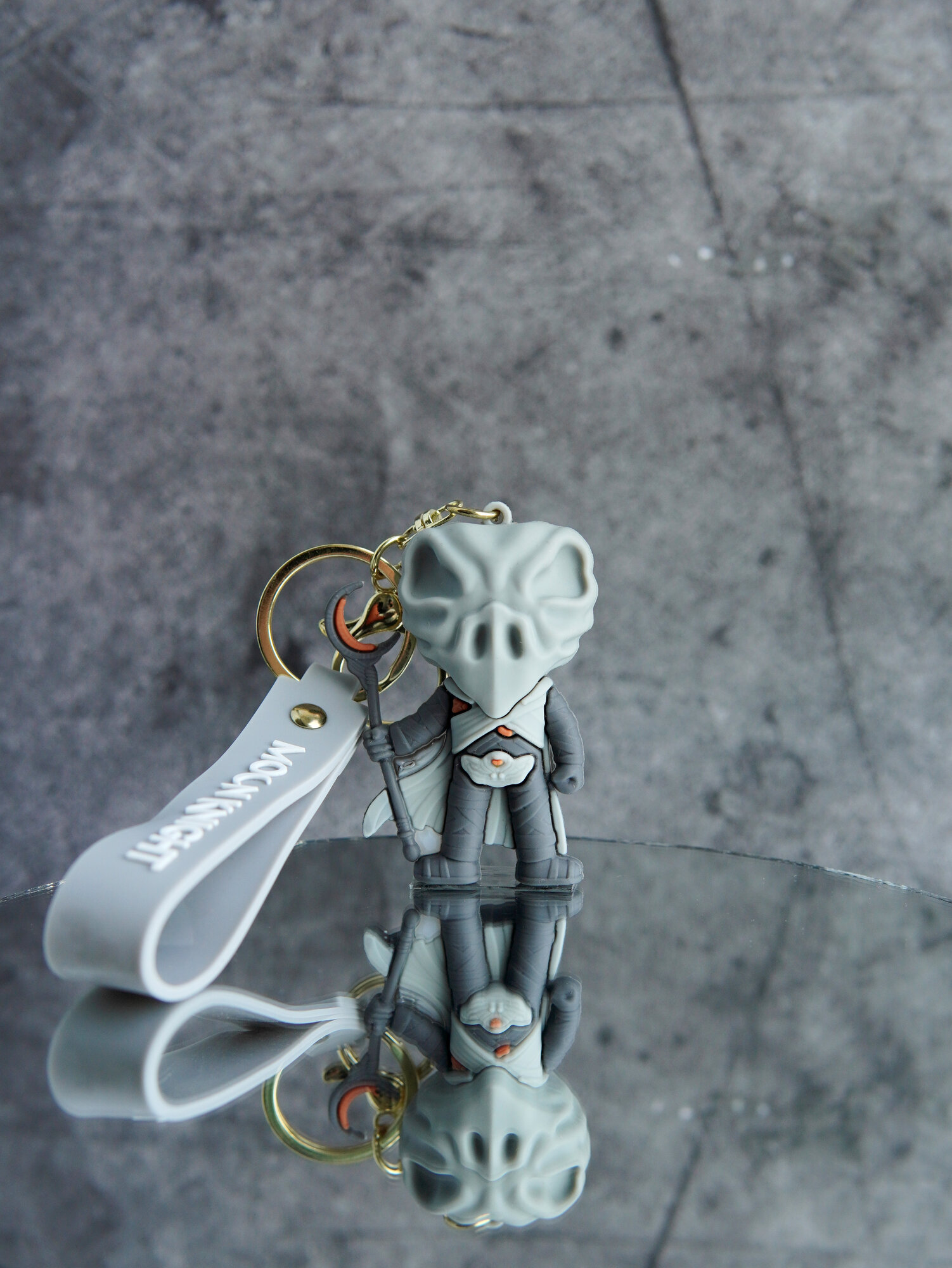 Брелок «Хонсу» | Могущественный бог Луны | Лунный рыцарь | Мистический артефакт| Для ключей и аксессуаров