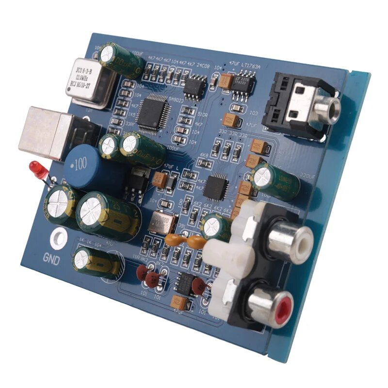 L69A мини-USB-декодер плата ES9028K2M + SA9023 Fever Audio ЦАП модуль декодирования звуковой карты DIY для усилителей мощности домашний кинотеатр
