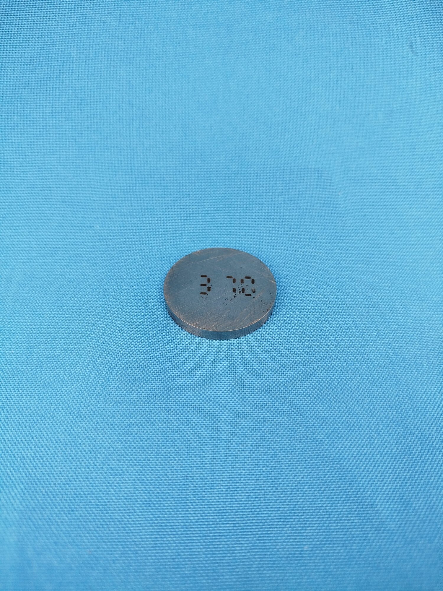 Шайба регулировки клапанов "ВАЗ" для автомобилей ВАЗ 2108-099, 13-15 (3,70мм) (2108-1007056-30)