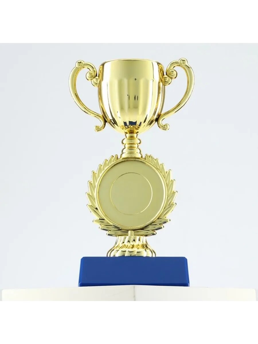 Премиальный спортивный кубок с золотым покрытием