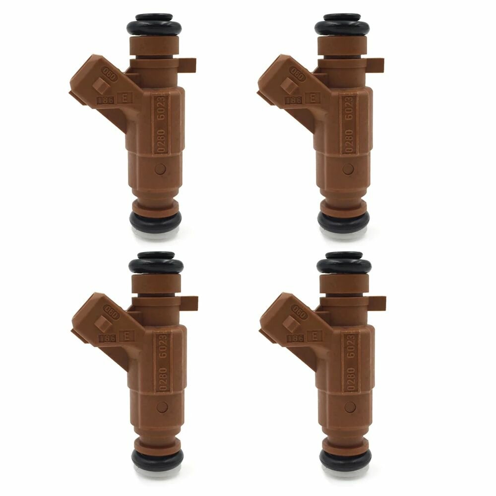 4 шт. топливные форсунки 0280156023 Для Saab 9-3 2.0L 2000-2003 9-3 2.3L 2000-2002 9-5 2.3L 2000-2009