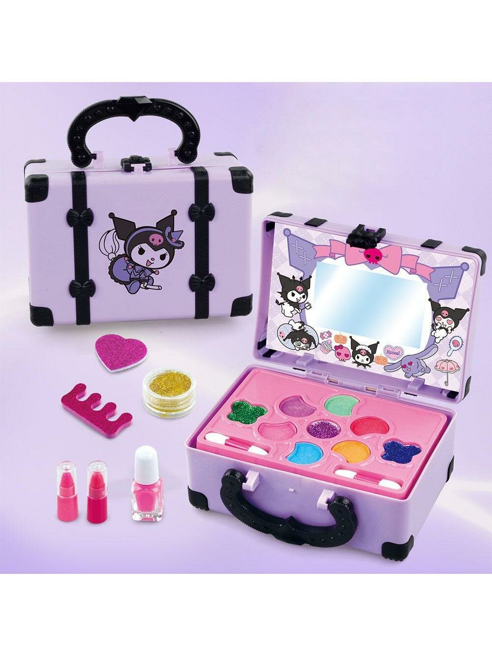 Чемоданчик с детской декоративной косметикой, большой подарочный набор для девочек, косметика набор детский