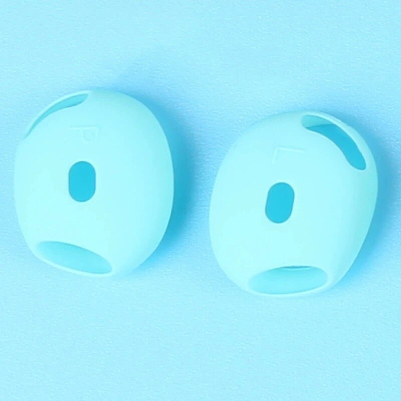 Силиконовые амбушюры для AirPods 4, Chic Rain mint green