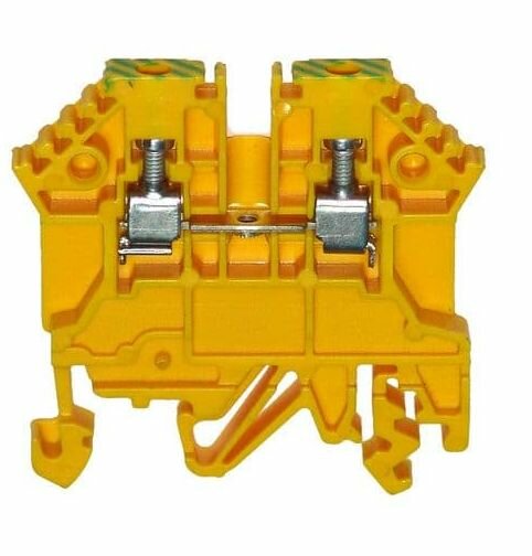 Проходная клемма (10ШТ)RK 2,5-4 BG Conta-Clip