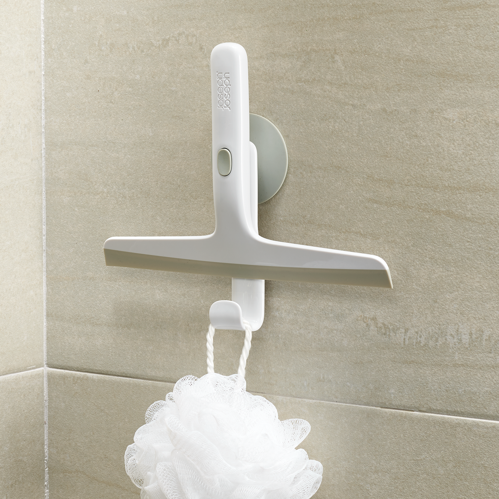 Сгон для воды с держателем на присоске Joseph Joseph Easystore