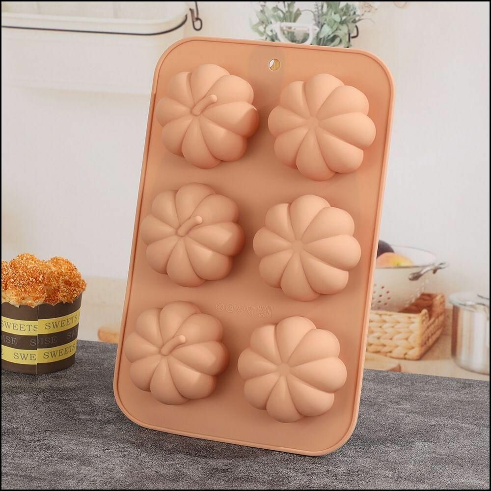 Силиконовая форма для торта из тыквы фестиваля сбора урожая, домашняя форма для выпечки ручной работы