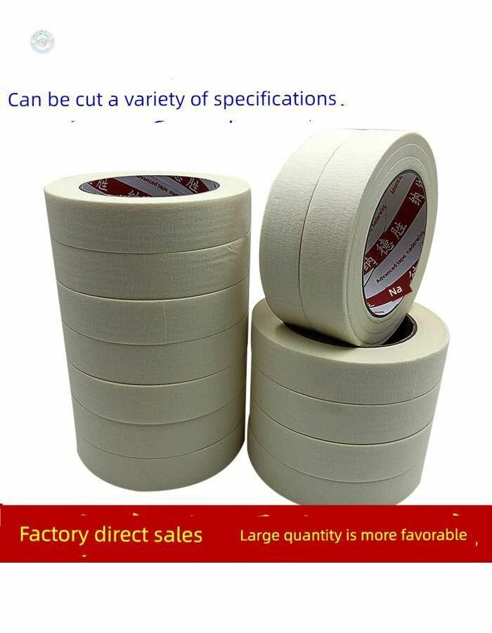 Малярная лента для акварели Nadesheng, набор 5 рулонов, водонепроницаемая, чистые линии без следов, 50 м, ширина 18 100 мм, художественная лента для бумаги, гуаши, акрила