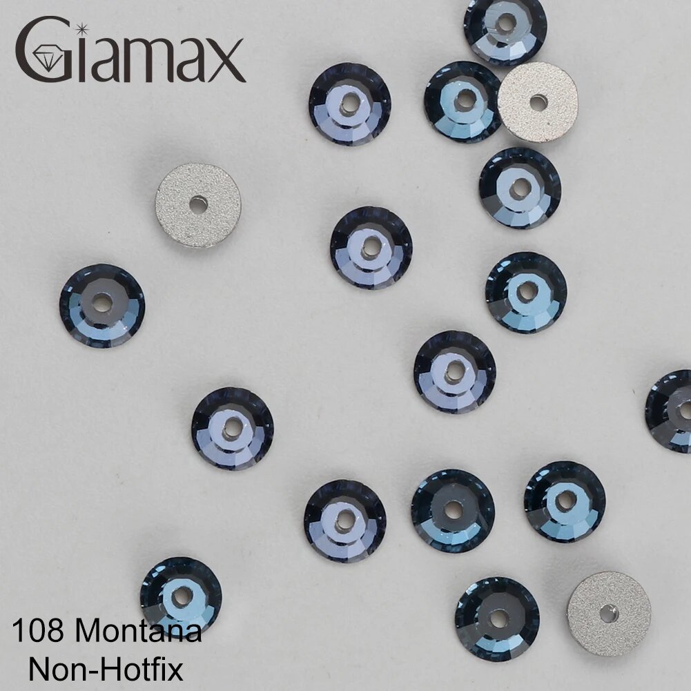 GIAMAX стразы 4mm Montana, 1440шт