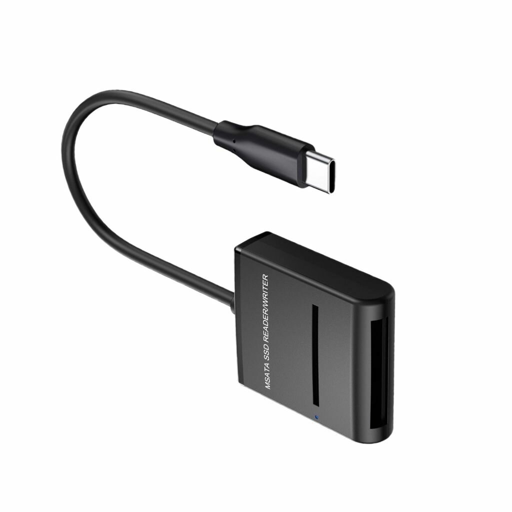 Твердотельный мобильный жесткий диск mSATA SSD box для подключения к USB3-TYPE C