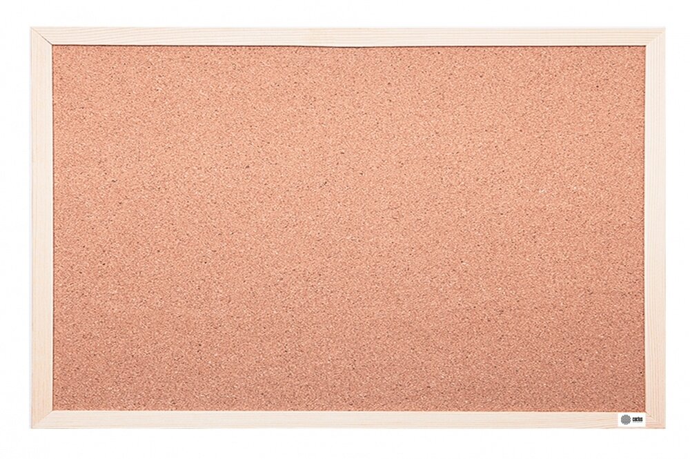 Демонстрационная доска Cactus CS-CWBD-30x45 пробка пробковая 30x45см деревянная рама коричневый