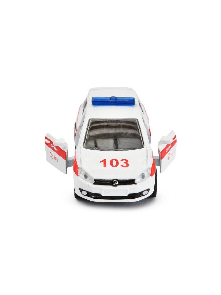 Легковой автомобиль Siku 1411RUS Скорая медицинская служба, белый