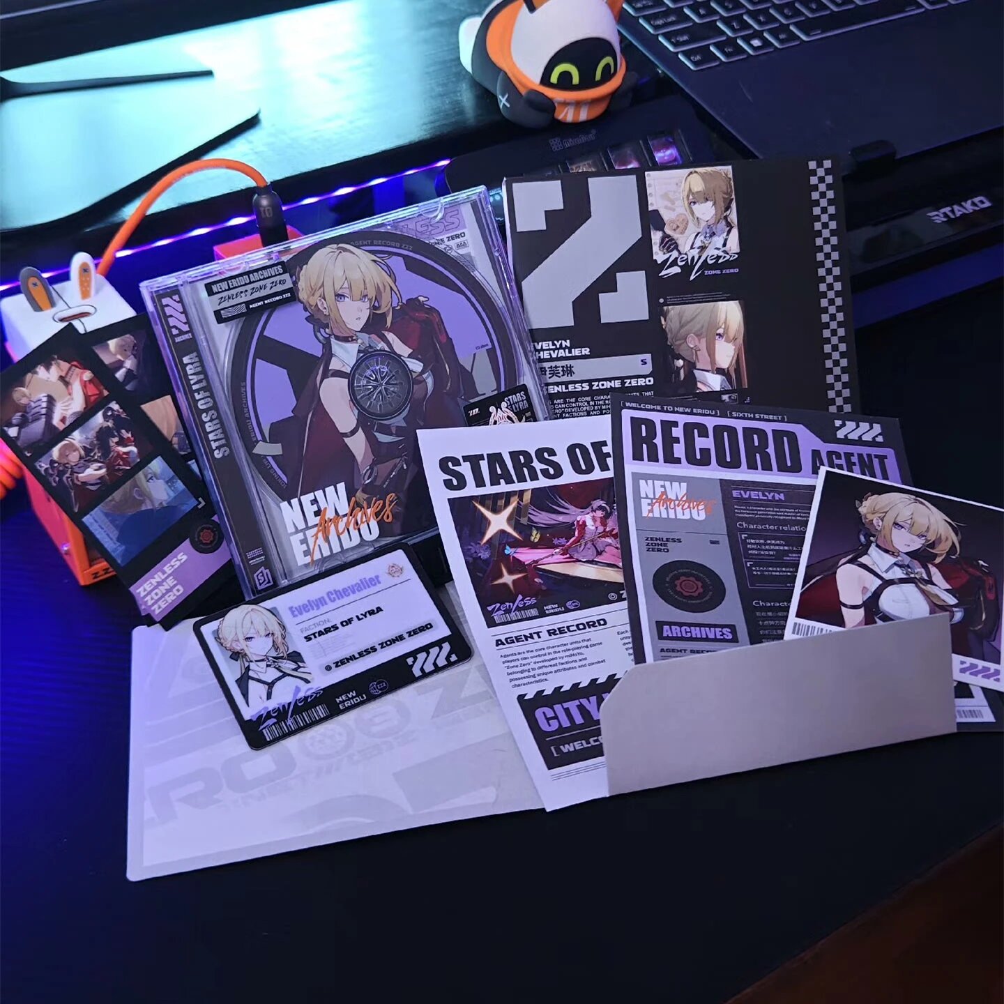 Музыкальный CD Zenless Zone Zero Evelyn Chevalier OST Video DVD