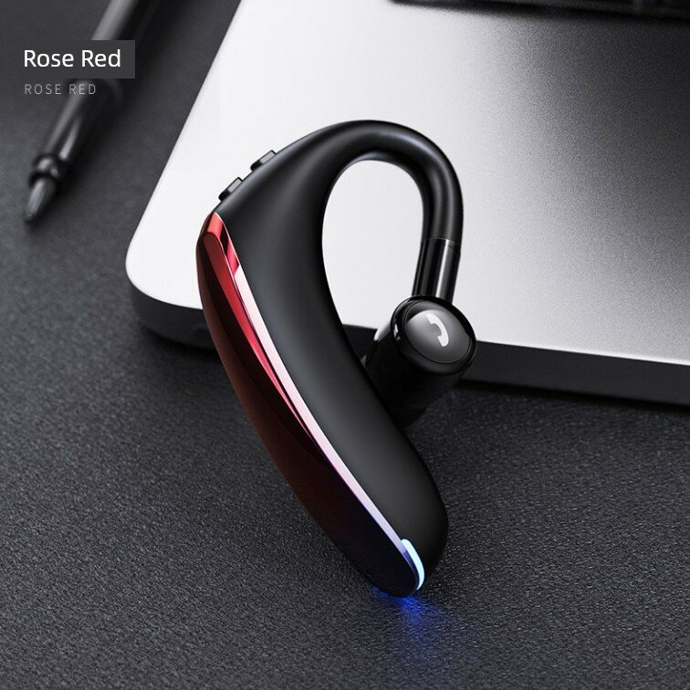 Беспроводные наушники Bluetooth с длительным сроком работы, голосовой вызов, Bluetooth 5.3, розово-красный для моды