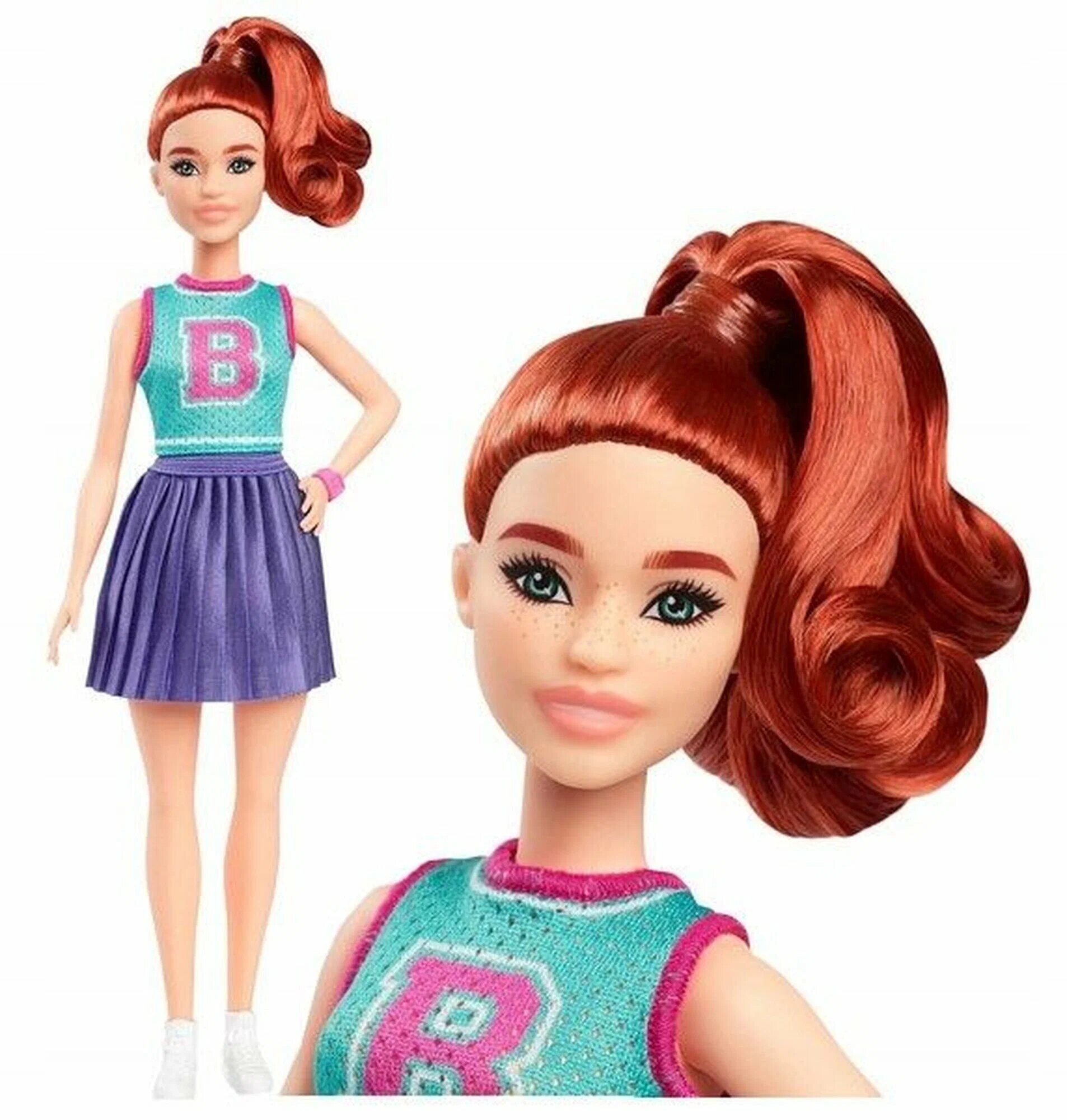 Кукла Mattel Barbie (HYT90 ), винил, пластик, Барби с рыжими волосами, 3+