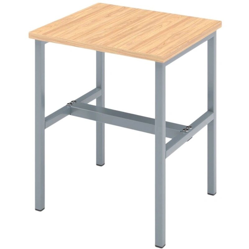 Табурет MET_Комус Мебель Well дуб урбан/серый