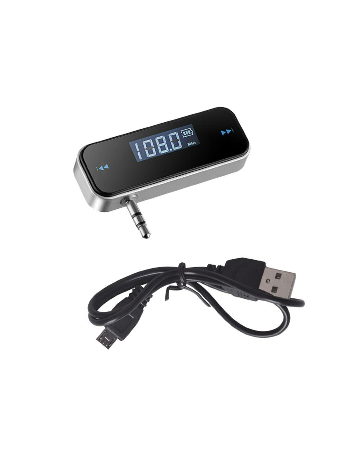 Автомобильный FM-передатчик громкой связи автомобильный FM-передатчик универсальный 3,5 мм aux audio