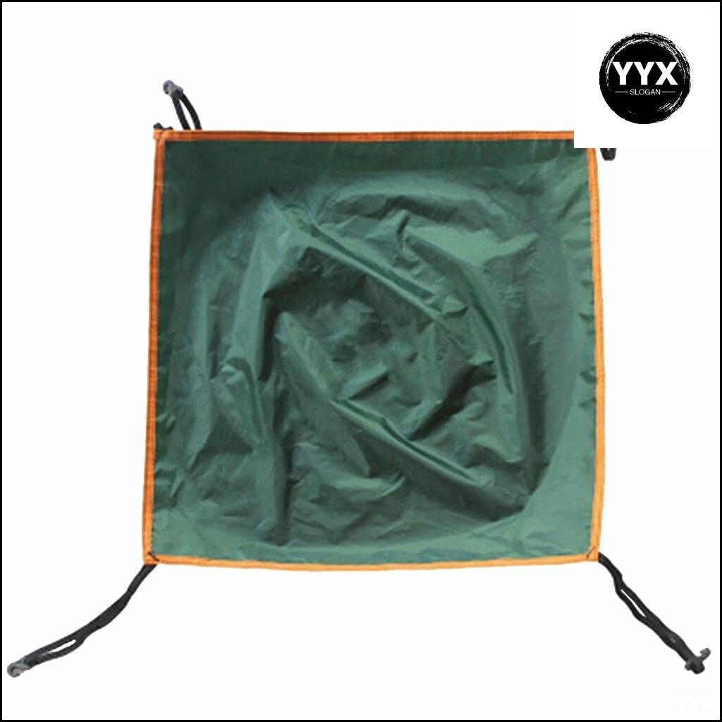 Aксессуары для палатки, Навес от дождя и солнца палатки - зеленый 56x56см,1шт