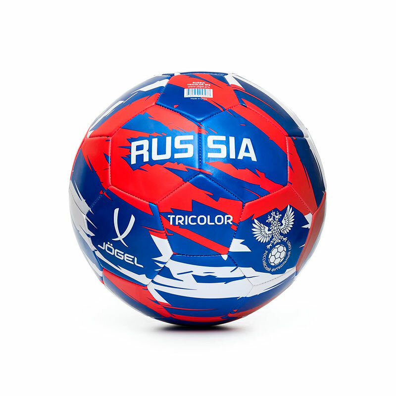 Мяч футбольный JOGEL Flagball Tricolor размер 5