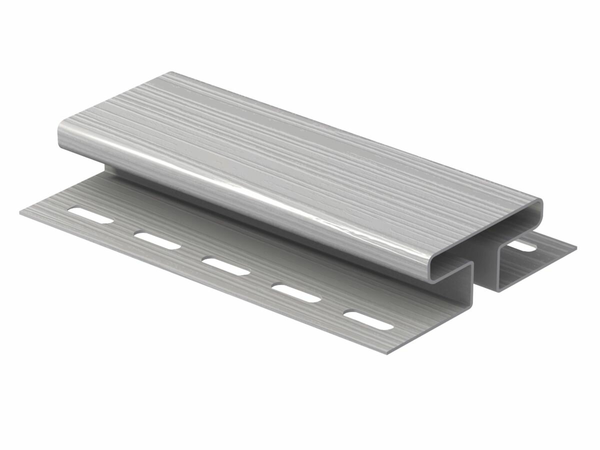 Ю-пласт H-планка, серый, 1 шт