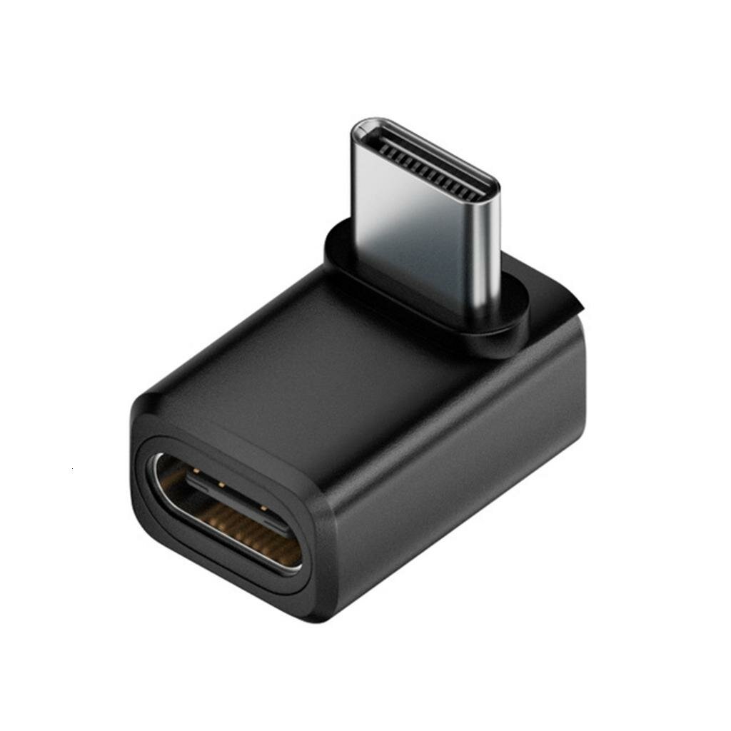 USB 4.0 Адаптер 240W 80Gbps 8K@60Hz для Thunderbolt4/5, Черный - Трехмерный