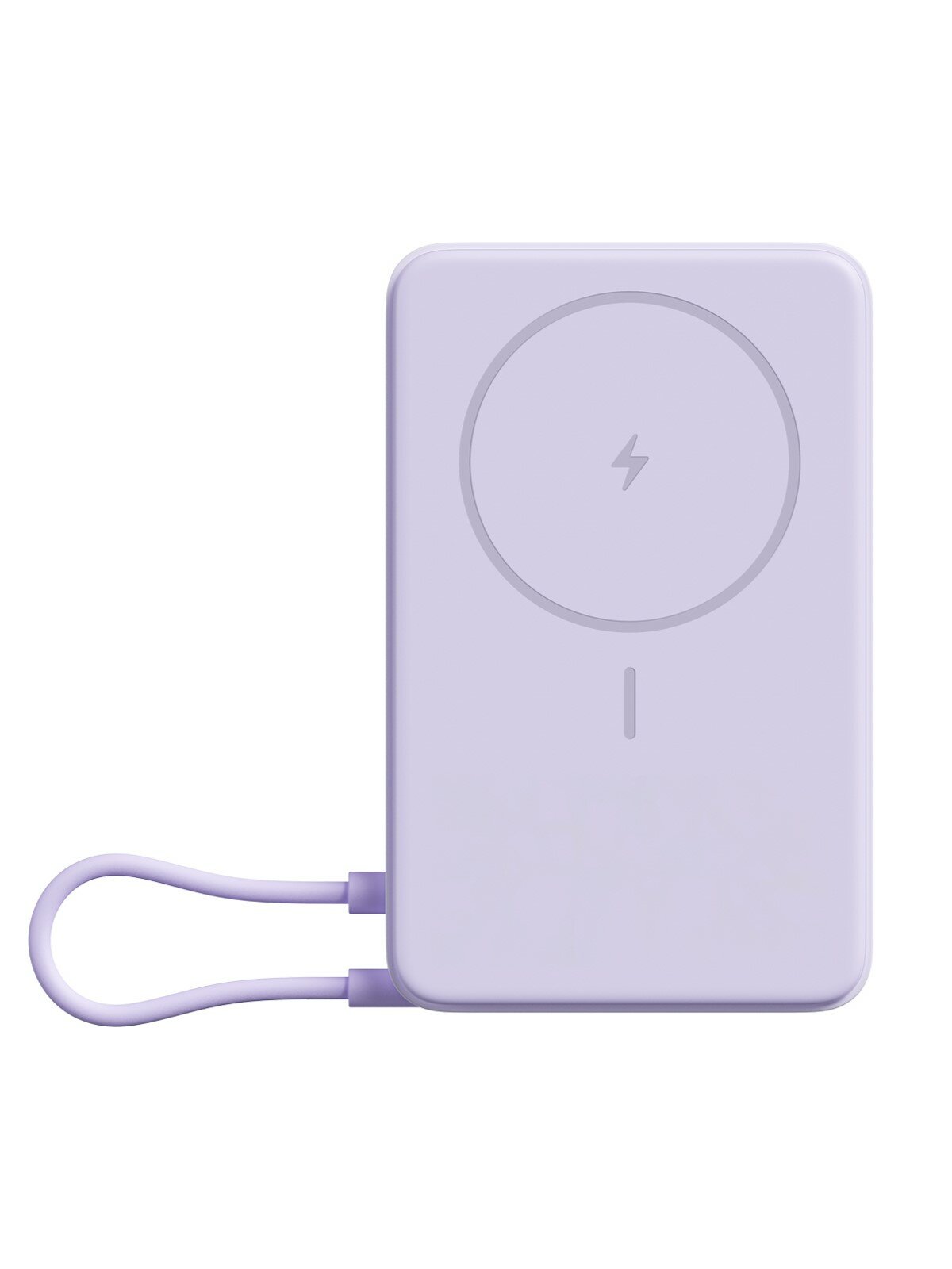 Внешний аккумулятор Xiaomi Magnetic Power Bank, 10000 mAh, фиолетовый