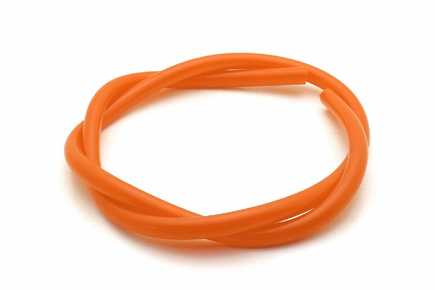 Бензошланг силикон 7*10мм (1м) оранжевый