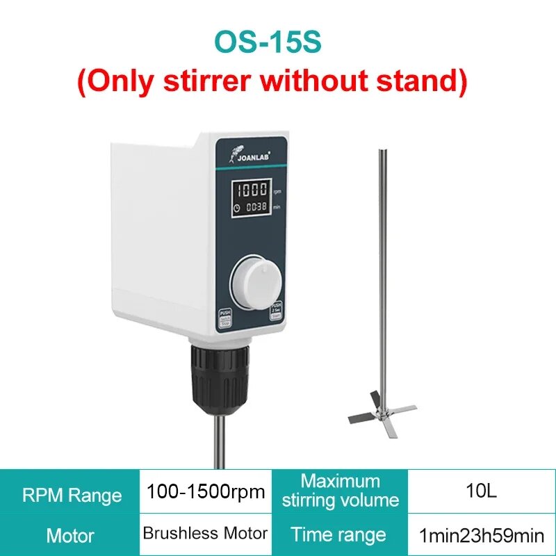 JOANLAB OS-15S Миксер лабораторный без стойки, EU Plug