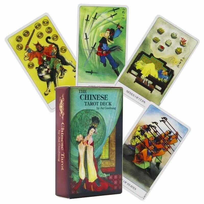 Карта Таро "Chinese Tarot" 12X7CM